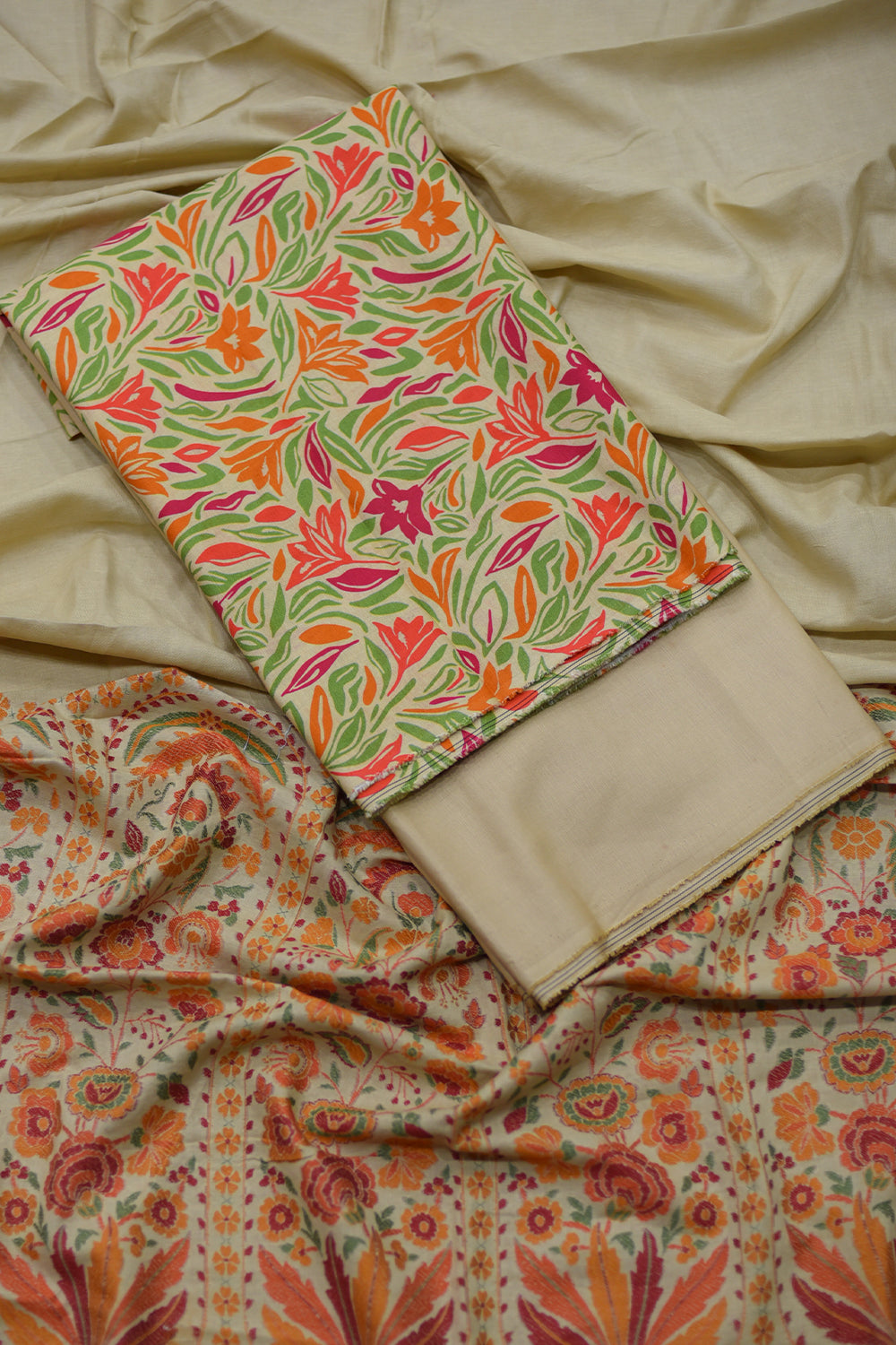 3Pcs Unstitched